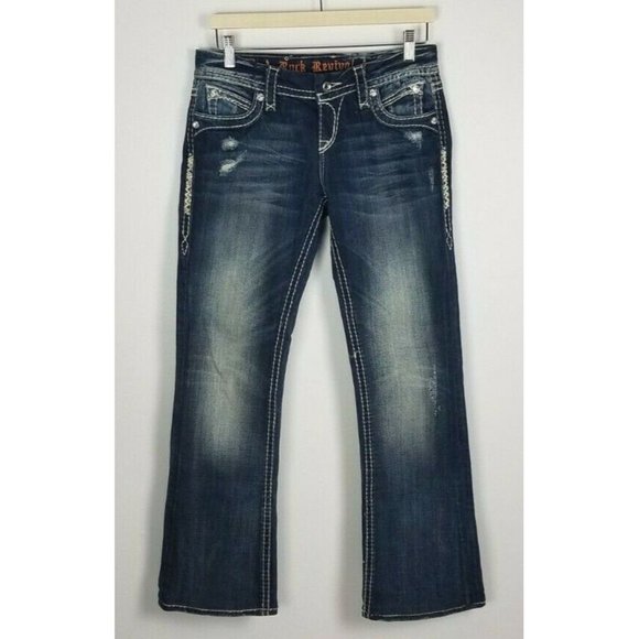 Rock Revival | Jeans | Rock Revival Sz 26 Irene Easy Boot Jeans W ...